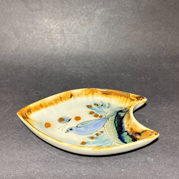 Ken Edwards | Accents | Ken Edwards Bird Tonala Stoneware Pottery Catch ...